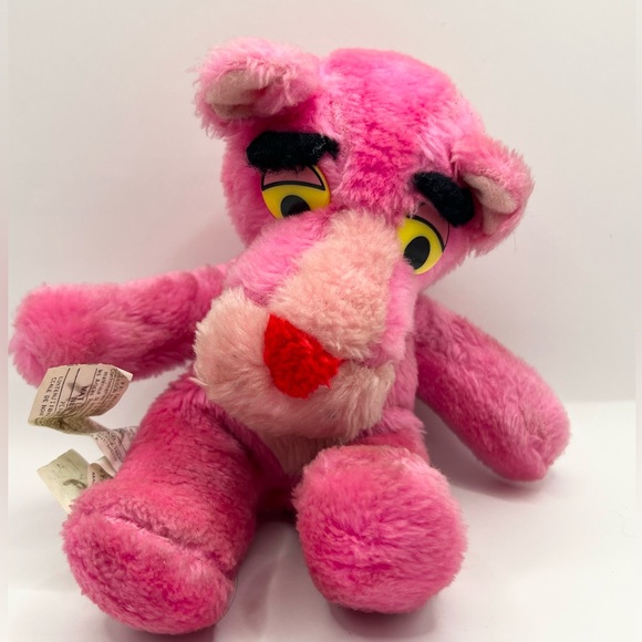 mighty star | Toys | Pink Panther Vintage 8s Mighty Star Plush Stuffed ...